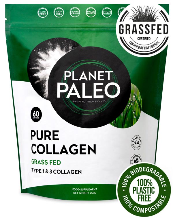 Pure collagen powder (grass fed) - Planet Paleo